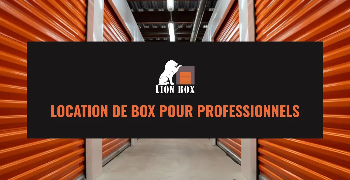 LION BOX - Location des boxes pour professionnels à Vence